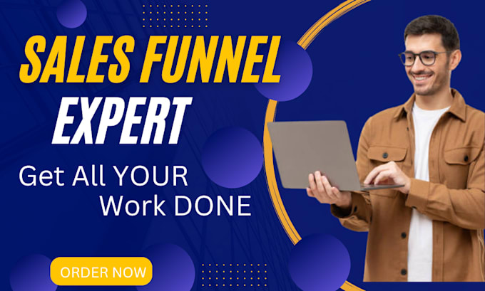 Build a high converting sales funnel on gohighlevel , ghl and click funnels by Funnel_pro81 | Fiverr