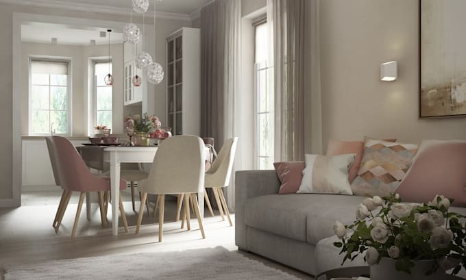 Professional interior design project for any room by Sedumdesign | Fiverr