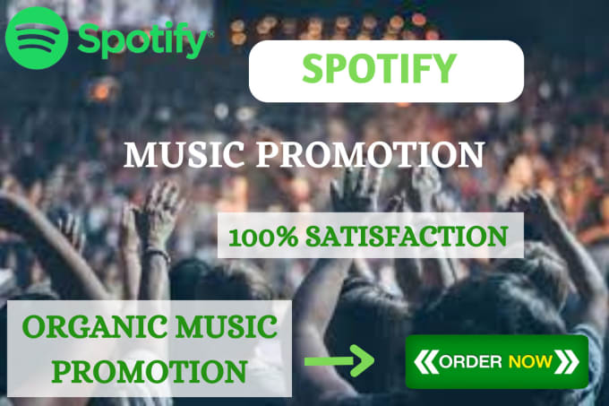 Promote spotify music apple music audiomack promotion to real audience ...
