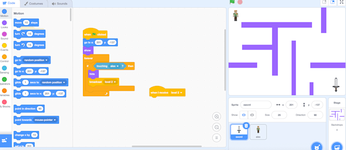 Teach coding fundamentals to students such as scratch python by Priyob | Fiverr