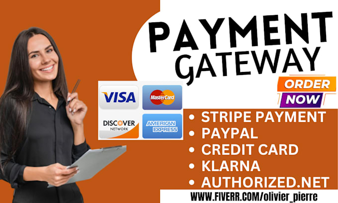 Create integrate klarna stripe paypal or other payment methods to ecommerce web by Olivier ...