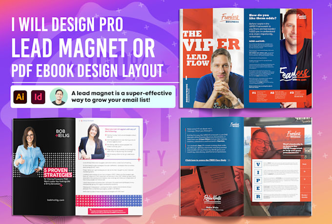 Design professional pdf lead magnet, pdf formatting design by Sagcandesign | Fiverr