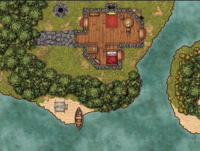 Create dnd maps and stories for you by Alessandrovando | Fiverr