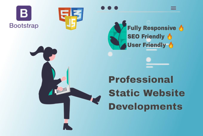 Develop professional responsive frontend website by Hansatech | Fiverr