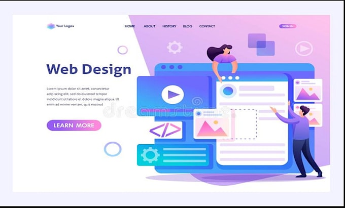 Develop 2d website, and 2d isometric illustration for an existing ...