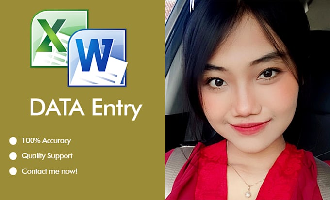 Do data entry, typing work, copy paste, excel data entry by Liahan | Fiverr