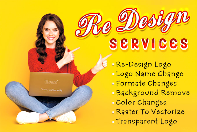Recreate redesign vector logo edit modify retrace redraw convert by ...