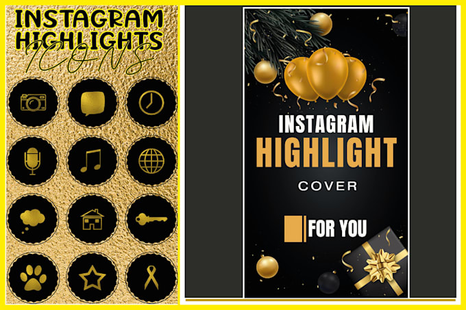 Design unique instagram story highlight icons for your brand by ...