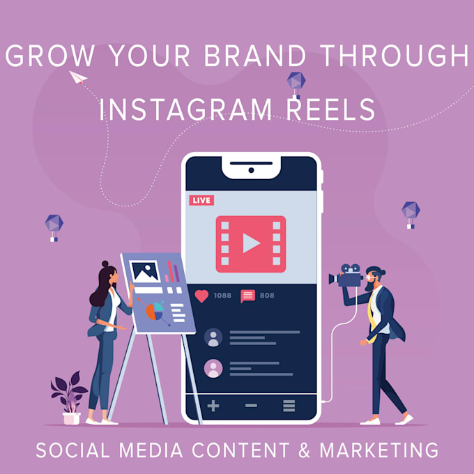 Create instagram reels for your company by Bluecrabpro | Fiverr