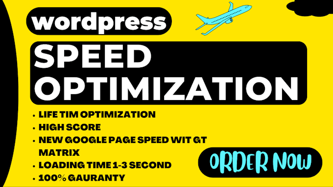 Do wordpress speed optimization gtmatrix improve load time by Ihsan_seo | Fiverr