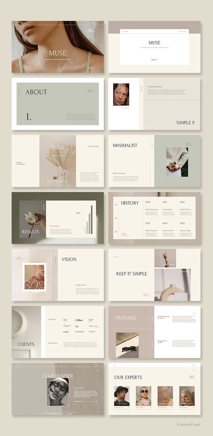 Create a modern powerpoint or indesign presentation by Stanislavaku364 ...