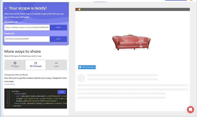 Create a well functioning web ar app for you as describe by Caterefenastybi | Fiverr
