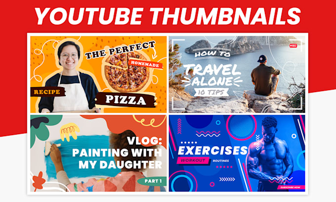 Create eye catching thumbnails for youtube videos by Michelle_sha | Fiverr