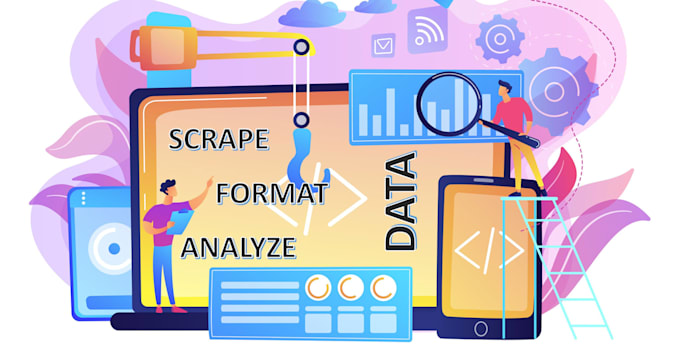 Scrape the data, do the preprocessing for data analysis and machine learning by Phylboy | Fiverr