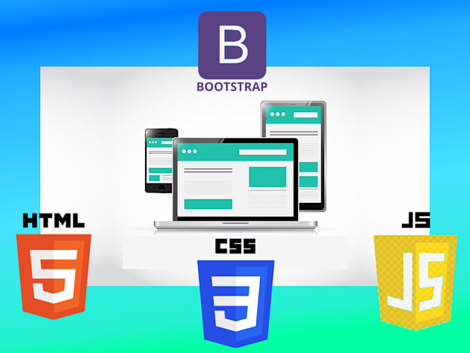 Do a simple landing page using boostrap by Alejcyber | Fiverr