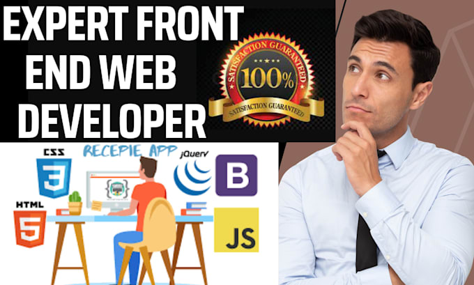 Be Your Best Front End Web Developer Using Html Css Js And Jquery By Asadullahrkweb Fiverr