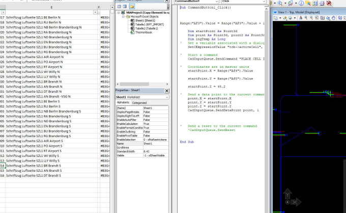 Help you create vba macro for cad automation by Munnaone | Fiverr Help you create vba macro for cad automation by Munnaone | Fiverr