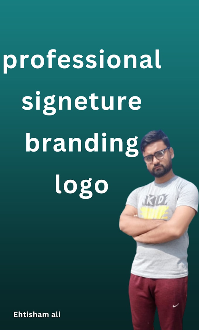 Design professional signeture branding logo by Ehtishamali5031 | Fiverr
