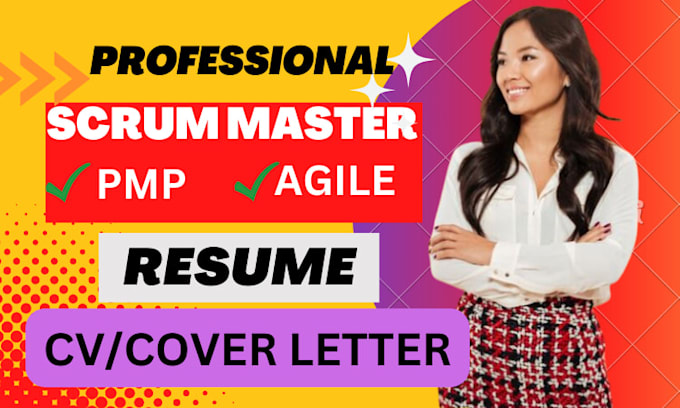 Professional scrum master resume, agile pmp, it project resume, book summary by Heatherresume ...