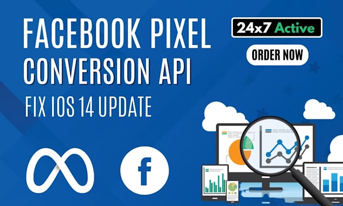 Fix and setup facebook pixel conversion api server side tracking by Team_ecom | Fiverr