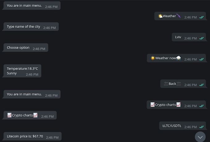 Create a chatbot in discord telegram for you python by P0ser1 | Fiverr