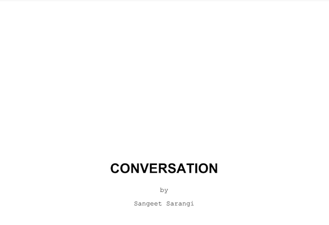 Create enriching scripts for your stories by Sangeetsarangi | Fiverr Create enriching scripts for your stories by Sangeetsarangi | Fiverr