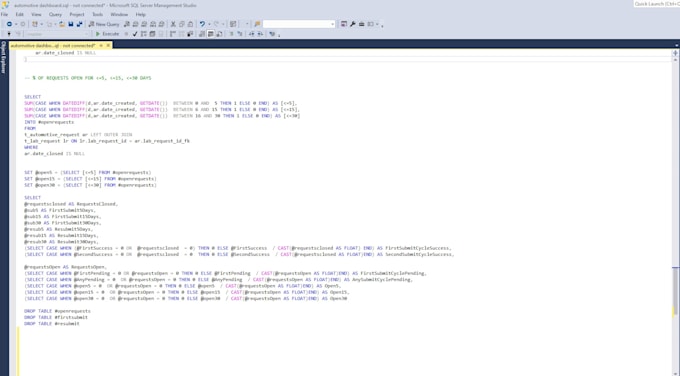 Design, fix or optimise your sql queries by Datamac22 | Fiverr