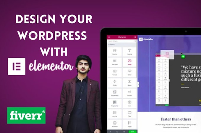Edit wordpress website with elementor in 24 hours by Asimkamalk | Fiverr