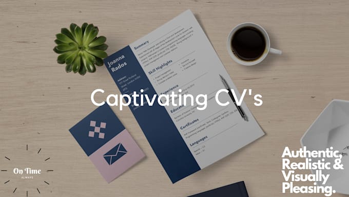 Create a professional cv tailor made for you by Charlesneser | Fiverr