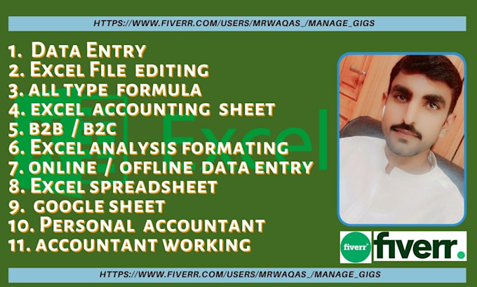 Excel formula, vba, excel spreadsheet, excel macros, google sheets by Mrwaqas_ | Fiverr