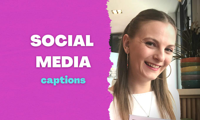 Write catchy captions for your social media posts by Annakreative | Fiverr