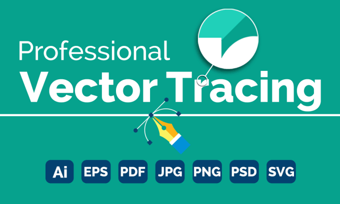 Vector tracing vectorize image, icon, convert logo to vector by ... Vector tracing vectorize image, icon, convert logo to vector by ...