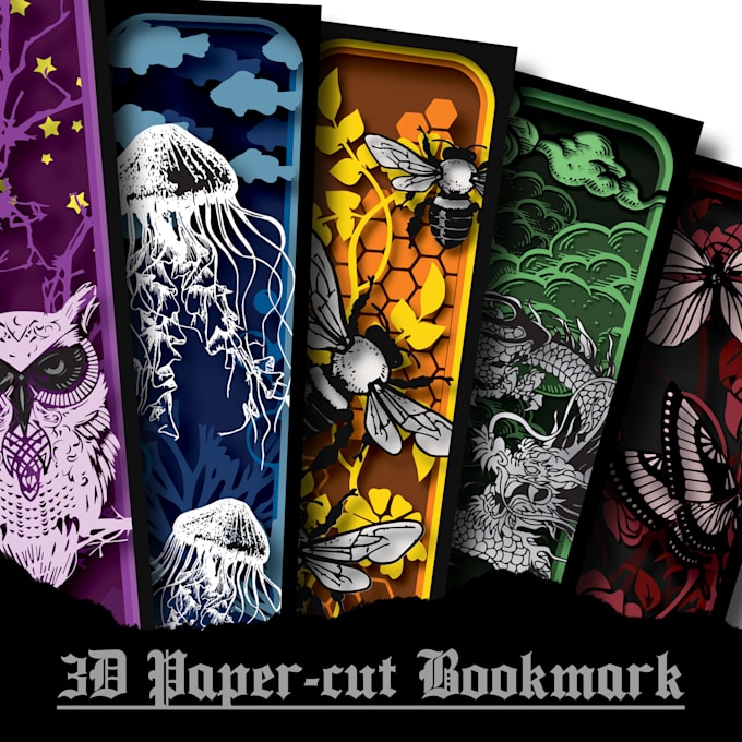 Design your photo into 3d digital papercut layered style by ...