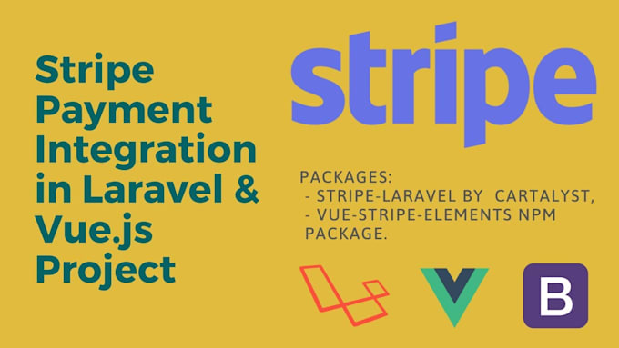 Stripe Payment Gateway Integrate With Laravel And Vuejs By Al Mahmud49