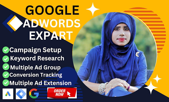 Setup and manage your google ads adwords ppc campaign from scratch by Juli_akter | Fiverr