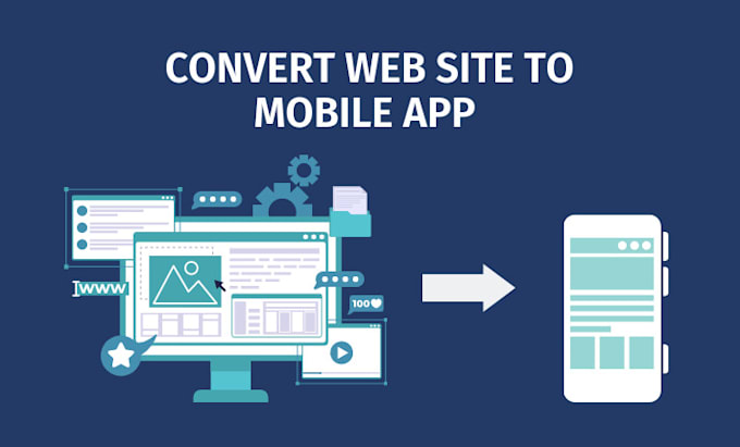 Convert your website into an android or ios app by Net_services | Fiverr