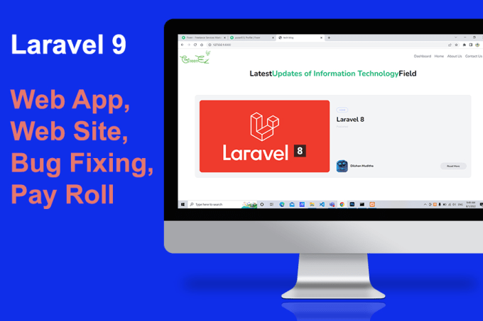 Develop responsive web app using laravel frame work by Dilshanmuditha ... Develop responsive web app using laravel frame work by Dilshanmuditha ...