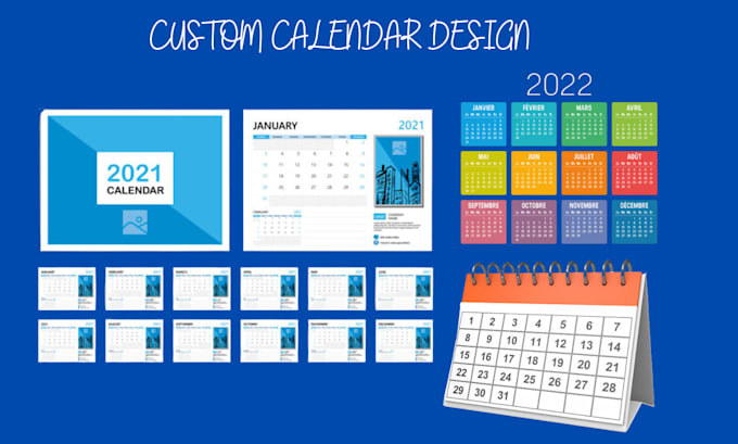 Design calendar, planner, journal, trackers and checklists for you by ...