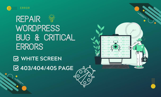 Repair any kind of wordpress bug and elementor errors by Dev_rahul_das ... Repair any kind of wordpress bug and elementor errors by Dev_rahul_das ...