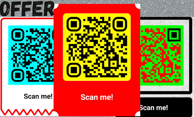 Design Unique Qr Codes In 24 Hours By Rdanuska1998 Fiverr