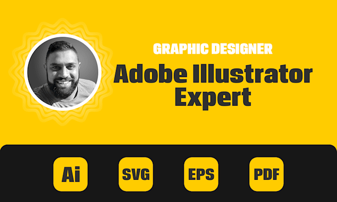 Design and deliver adobe illustrator artwork in svg, pdf, ai, eps by ...
