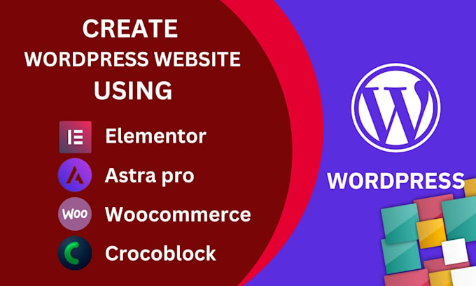 Create wordpress website using elementor pro and astra pro by Coder_ashis | Fiverr