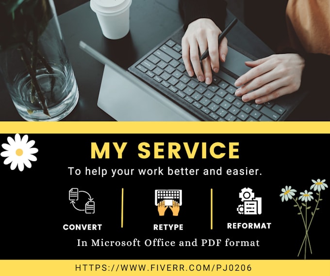 Do convert, retype or reformat documents in microsoft office and pdf ...
