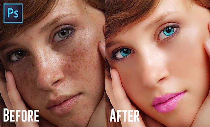 Touch up, dodge and burn, wrinkles, acne, business headshot, portrait ...