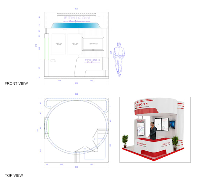 Make 2d shop drawings exhibition stands and outlines cnc by ...