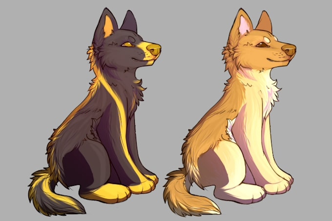 Draw adorable illustrations for a low fee by Wittybull | Fiverr