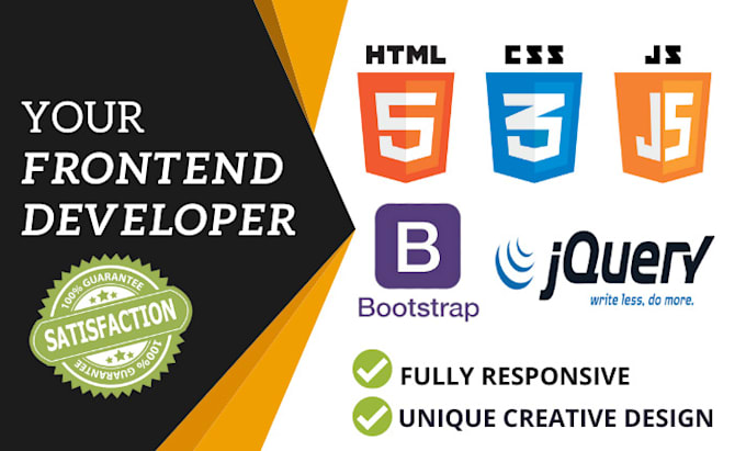 Be your front end web developer by Moon_expert | Fiverr
