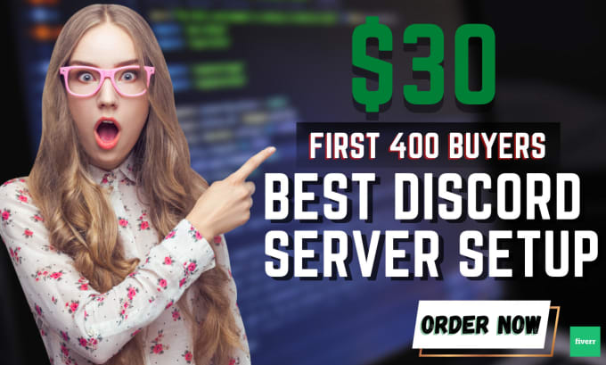 Do the best discord server setup for your community by Abdul__muizz | Fiverr