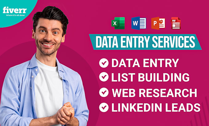 Do data collection, data scraping, web research and excel data entry by ...