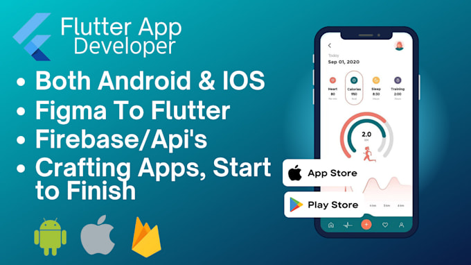 Do Mobile App Development Ios App Android App And Flutter Developer By